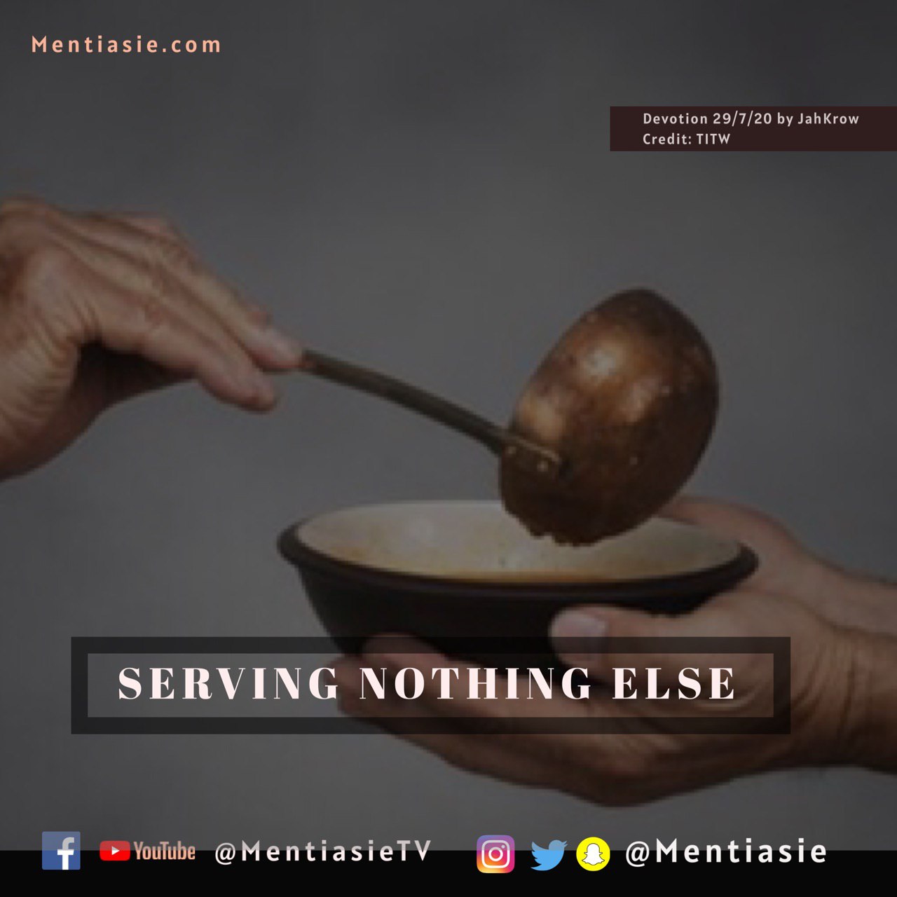 SERVING NOTHING ELSE - mentiasie.com